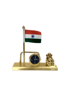 Indian National Flag (Tiranga), Card holder and Ganesha idol Desktop ...